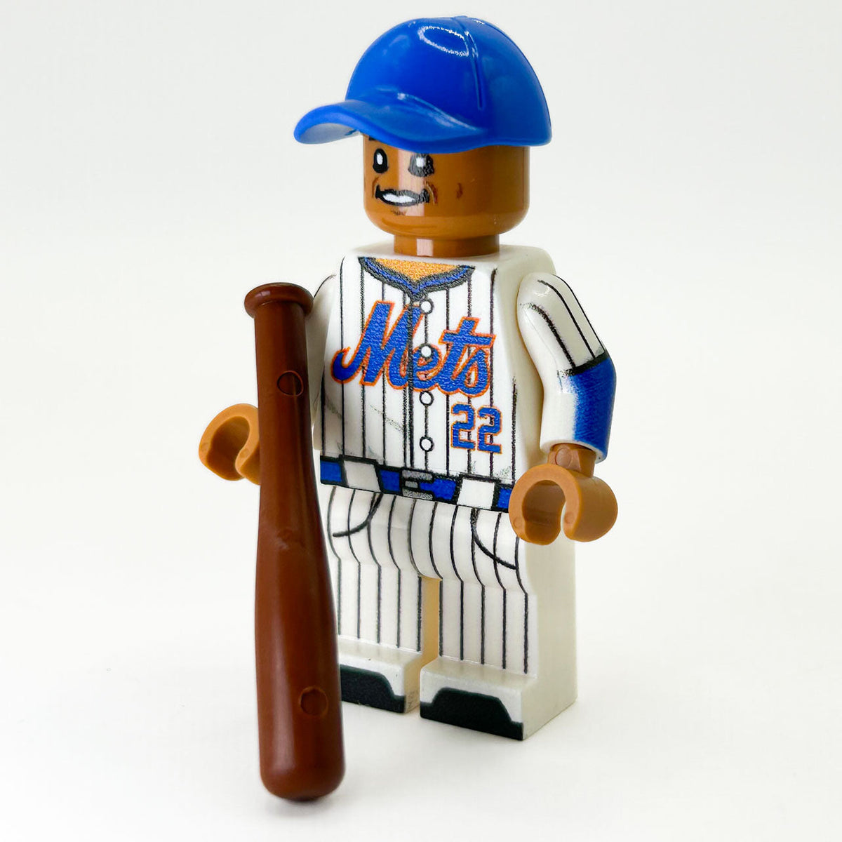 Soto NY #22 Baseball Player Minifig made using LEGO parts - B3 Customs ...
