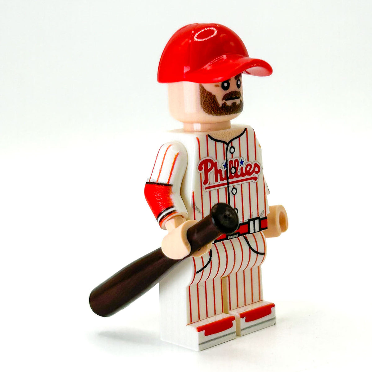 Harper #3 Philly Baseball Player Minifig made using LEGO parts - B3 Cu ...